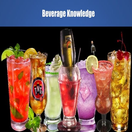 Beverage classification | PPTX