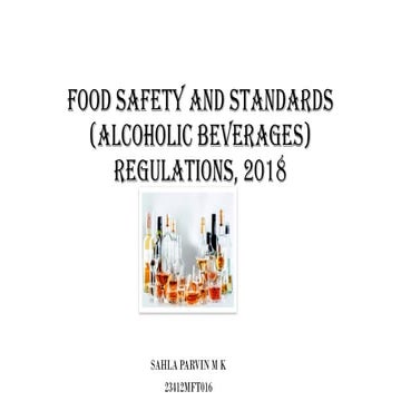 FSSAI REGULATIONS ON ALCOHOLIC BEVERAGES.pptx