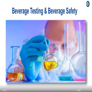 Beverage Testing Services, Safety and Quality Control | PPTX