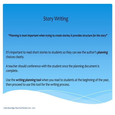 Story Writing | PPTX
