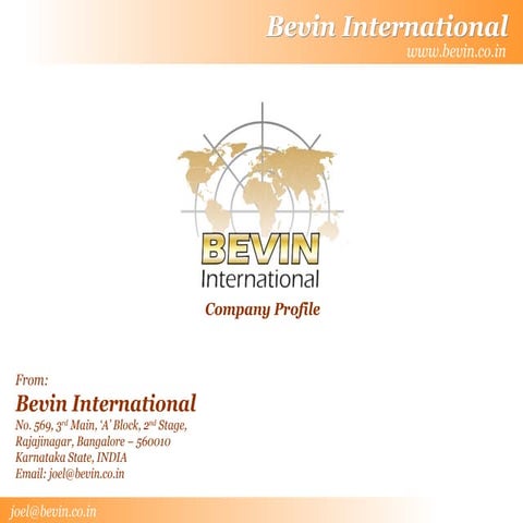 BEVIN INTERNATIONAL | PPT
