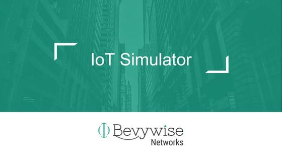 IoT Simulator - Feature Highlights | PPTX