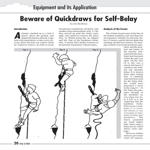 Beware of quickdraws_for_self-belay | PDF
