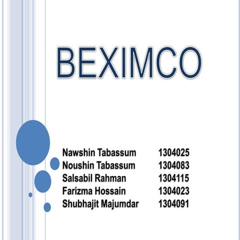 Beximco (bup) | PPTX