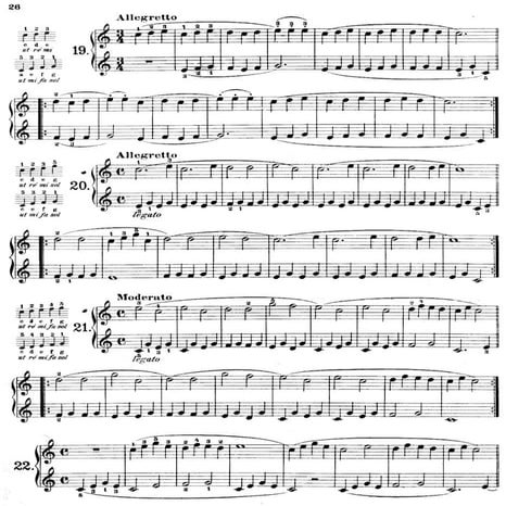 Beyer. preparatory piano school op. 101 26 | PDF