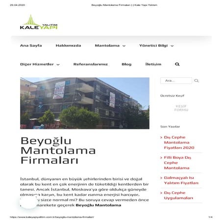 Beyoglu mantolama-firmalari | PDF