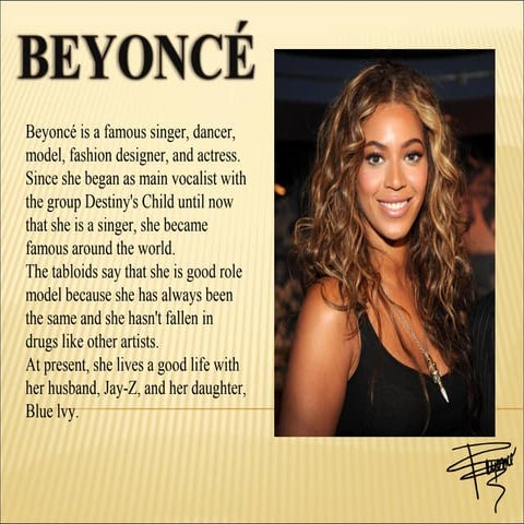 Beyoncé. | PPT