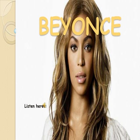 Beyonce | PPTX