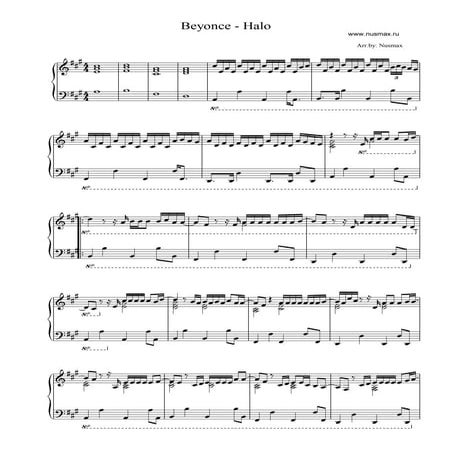 Beyonce halo | PDF