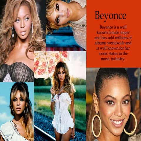 Beyonce Digipack | PPT