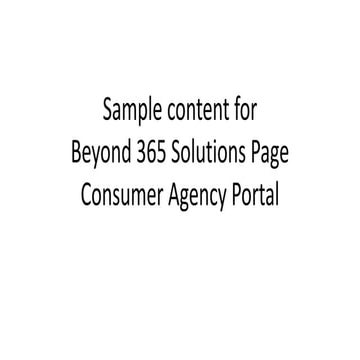 Beyond Insurance | PPTX | Computing | Technology & Computing