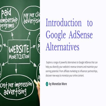 Beyond AdSense: Cutting-Edge Alternatives for Website Monetization ...