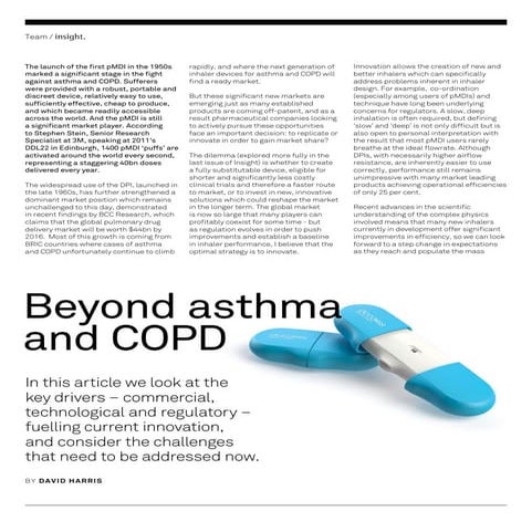 Inhalers (For Asthma and Respiratory Conditions) Manufacturing Plant ...