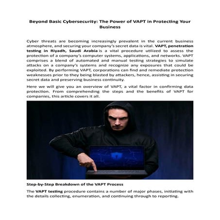 What is VAPT & Why is it Important for Your Business.pptx