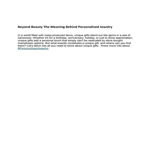 Beyond Beauty The Meaning Behind Personalized Jewelry.docx