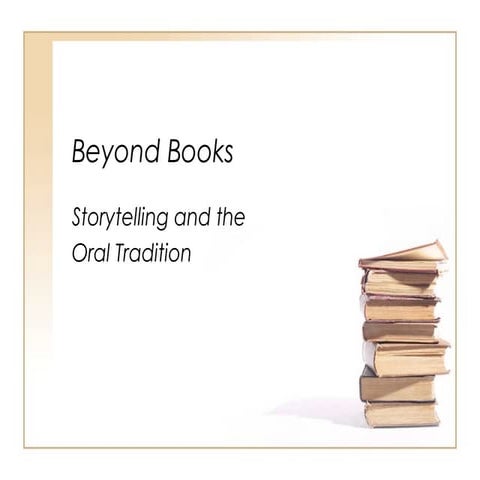 Beyond Books | PPT | Books and Literature