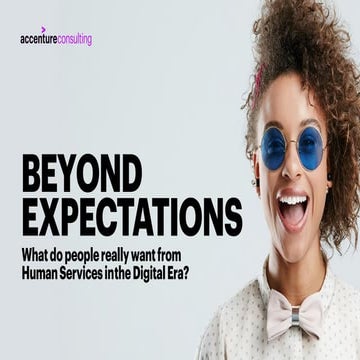 Beyond Expectations: What Do People Really Want From Human Services in ...