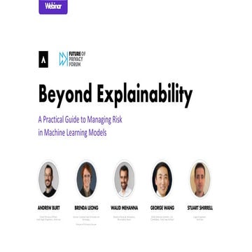 Beyond Explainability A Practical Guide To Managing Risk In Machine