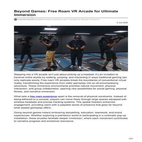 Beyond Games Free Roam VR Arcade for Ultimate Immersion.pdf
