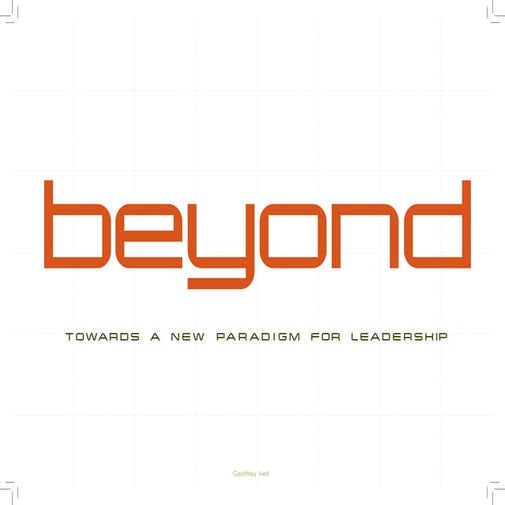 Beyond New Leadership Paradigm | PPT