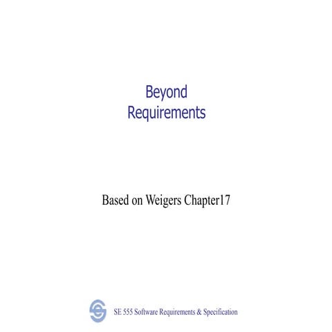 Beyond Requirements Software Metrics Process | PPT | Computing ...