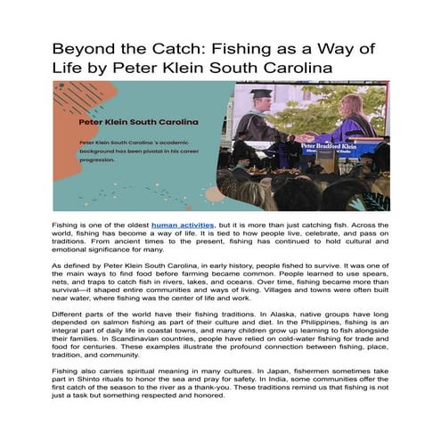 Beyond the Catch_ Fishing as a Way of Life by Peter Klein South ...