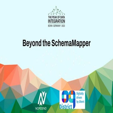 Beyond the Schema Mapper | PDF