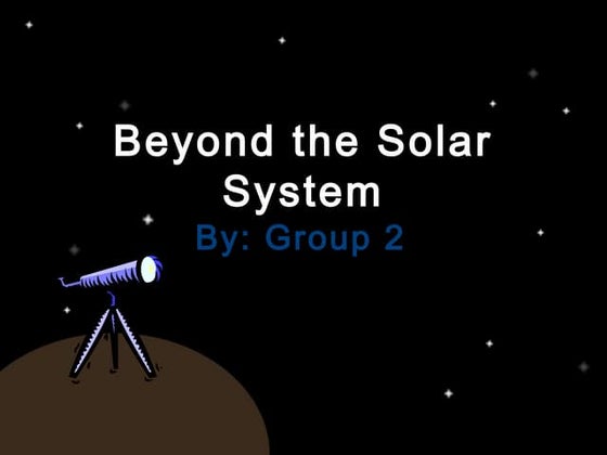 Solar System And Beyond | PPT | Space and Astronomy | Science
