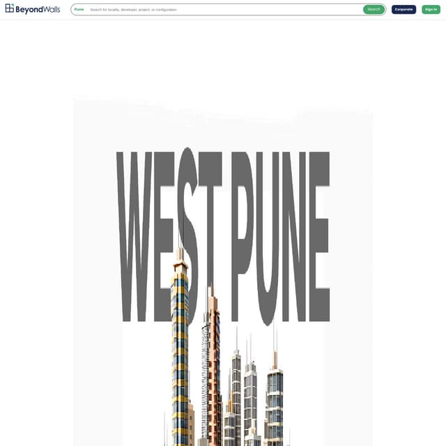 West Pune has emerged as a new epicenter of real estate | PDF