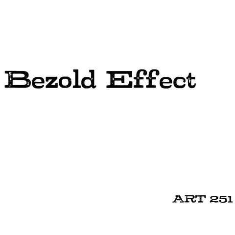 Bezold Effect | PDF