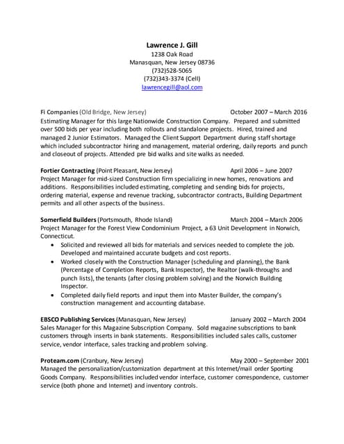 Resume for Scott _2 (1) | DOCX | Business | Business and Finance