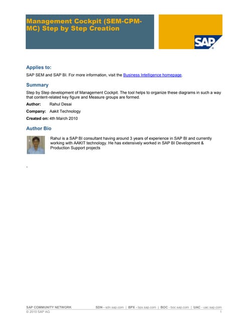 SAP BCM.pdf | Business Banking & Finance | Business