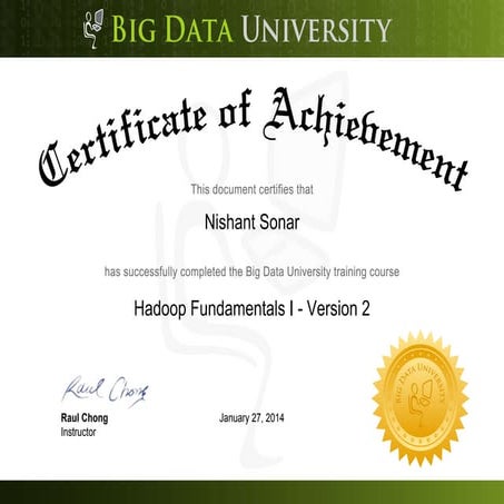 Hadoop Fundamentals 1_V2 | PPT