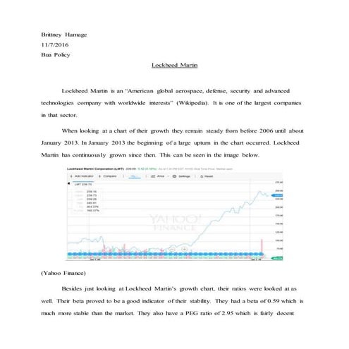 Bus Policy- Lockheed Martin | DOCX
