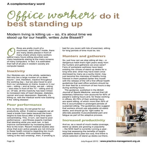 Standing Desks | PDF