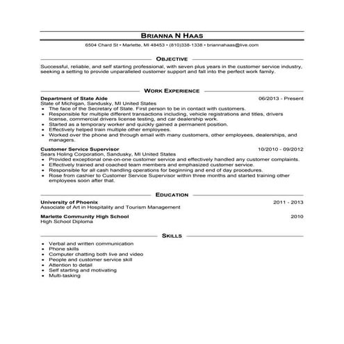 Luke Sanson Resume | DOC