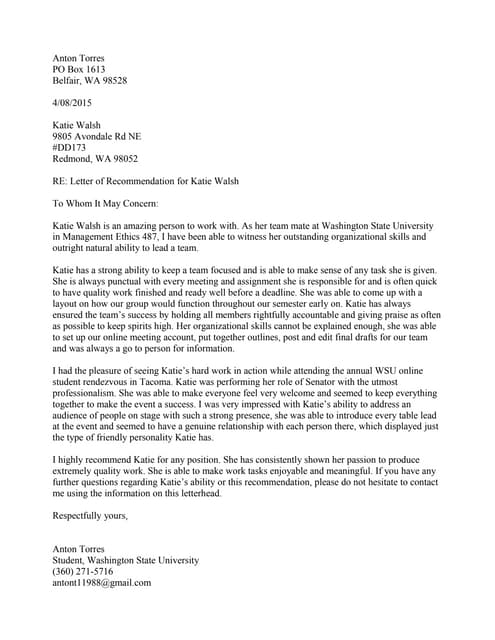 Senior letter | DOCX