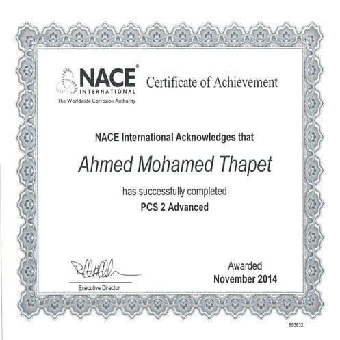 NACE PCS 2 | PDF