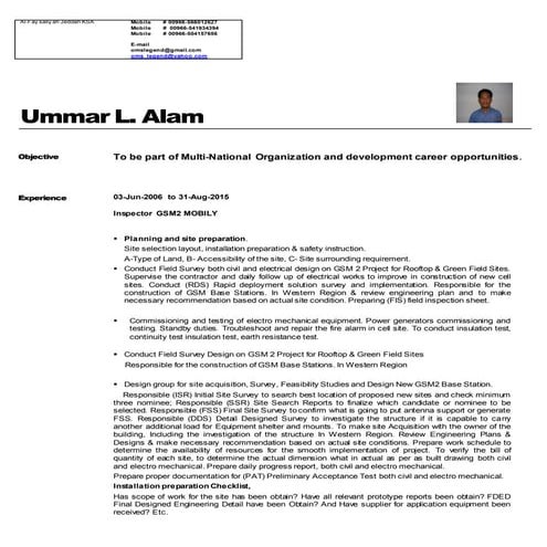 Project Manager Resume | PDF
