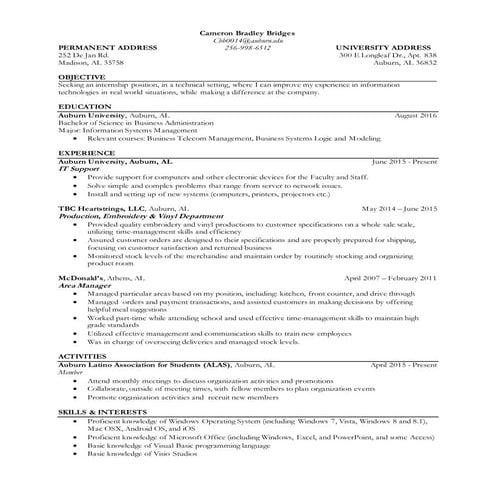 charles resume double revised
