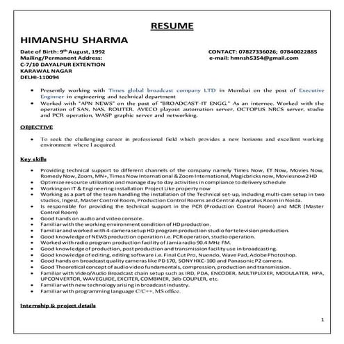 himanshu | DOCX | Digital Audio | Computer Software and Applications