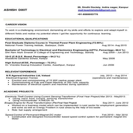 ashish resume | DOCX