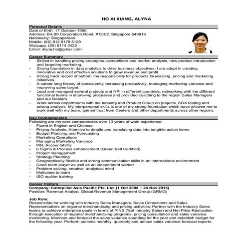 Resume-Alyna Ho | PDF