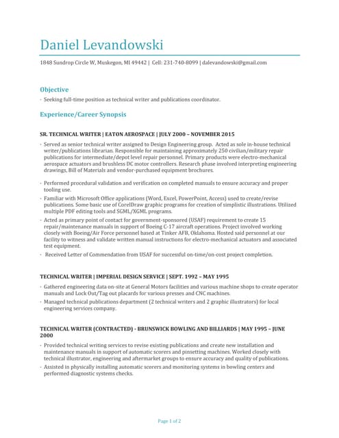 Eric Resume (1) | PDF