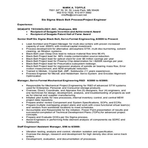 Mark resume | DOCX