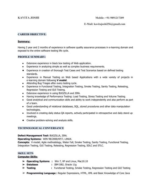 Sonia Basra CV | PDF