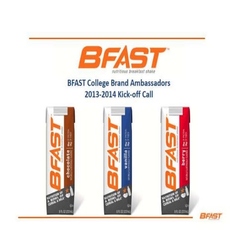 BFAST GM Training Presentation | PPTX
