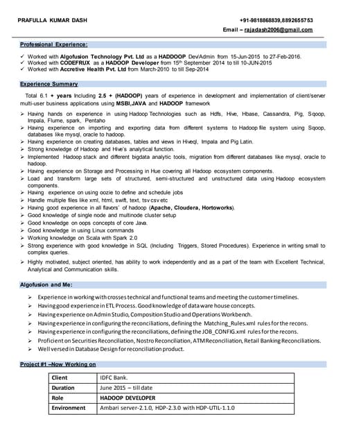 Shiv shakti resume | PDF