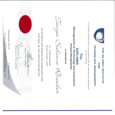 Project Management Diploma | PPT