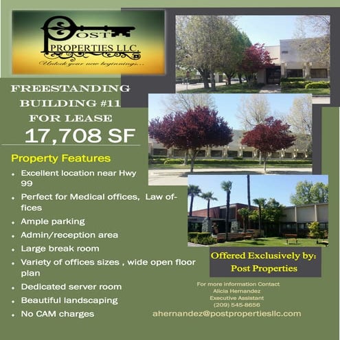 Flyer for executive suites | PDF